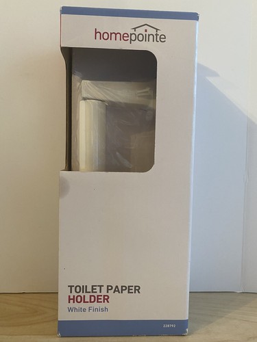 Homepointe Toilet Paper Holder - White Finish. 228792 | eBay