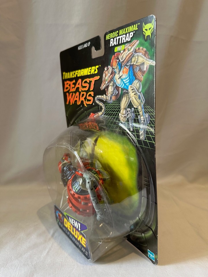 Hasbro 1999 Transformers Beast Wars Deluxe Heroic Maximal RATTRAP MOC ...