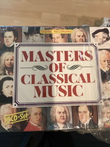 Masters of Classical Music 1-10 - Audio CD By Johann Sebastian Bach ...