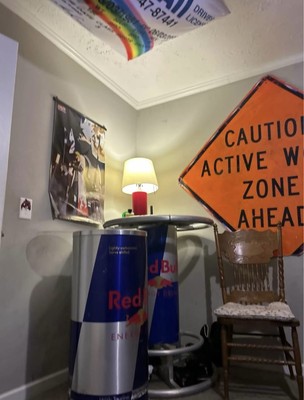 Red Bull bar table and Red bull cooler | eBay