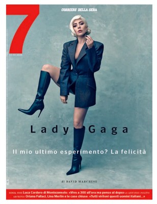 LADY GAGA 7 Corierre Della Sera ITALY Magazine 2025 1 DAY ONLY MAYHEM MINT RARE | eBay