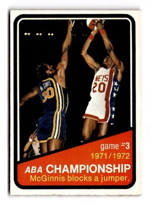 1972-73 Topps #243 1971-72 ABA Finals Game | eBay