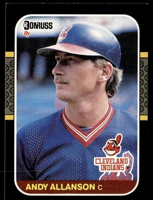 1987 Donruss Andy Allanson Rookie Cleveland Indians #95 | eBay
