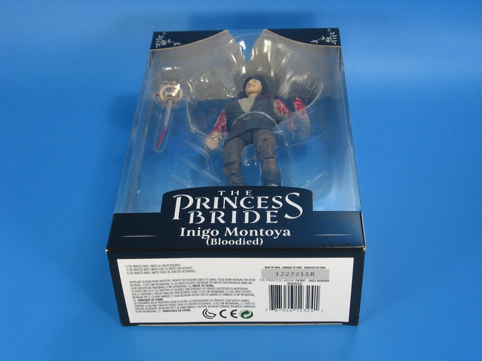 The Princess Bride Inigo Montoya 7" Action Figure 2022 MIB Bloodied ...
