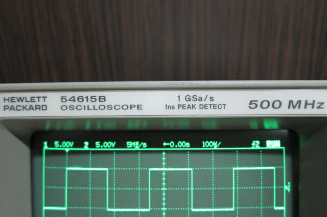 HP 54615B 500MHz 1GSa/s Digital Oscilloscope w/54659B Measurement ...