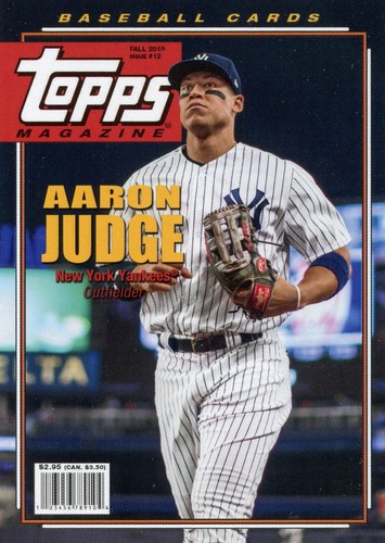 2019 Topps Archives Topps Magazine Insert Aaron Judge #20 Yankees | eBay
