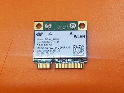 ⭐️⭐️⭐️⭐️⭐️ Laptop Wifi Module Wireless Card Adapter 0CY256 Dell ...