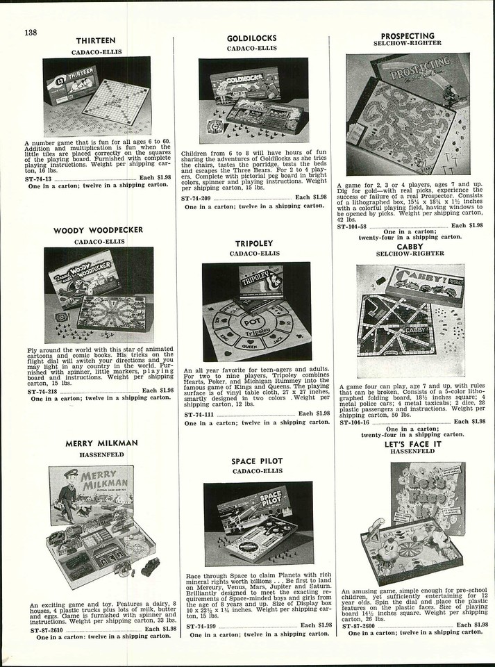 1956 ADVERT Transogram Calling Superman Game Cadaco Ellis Spae Pilot ...