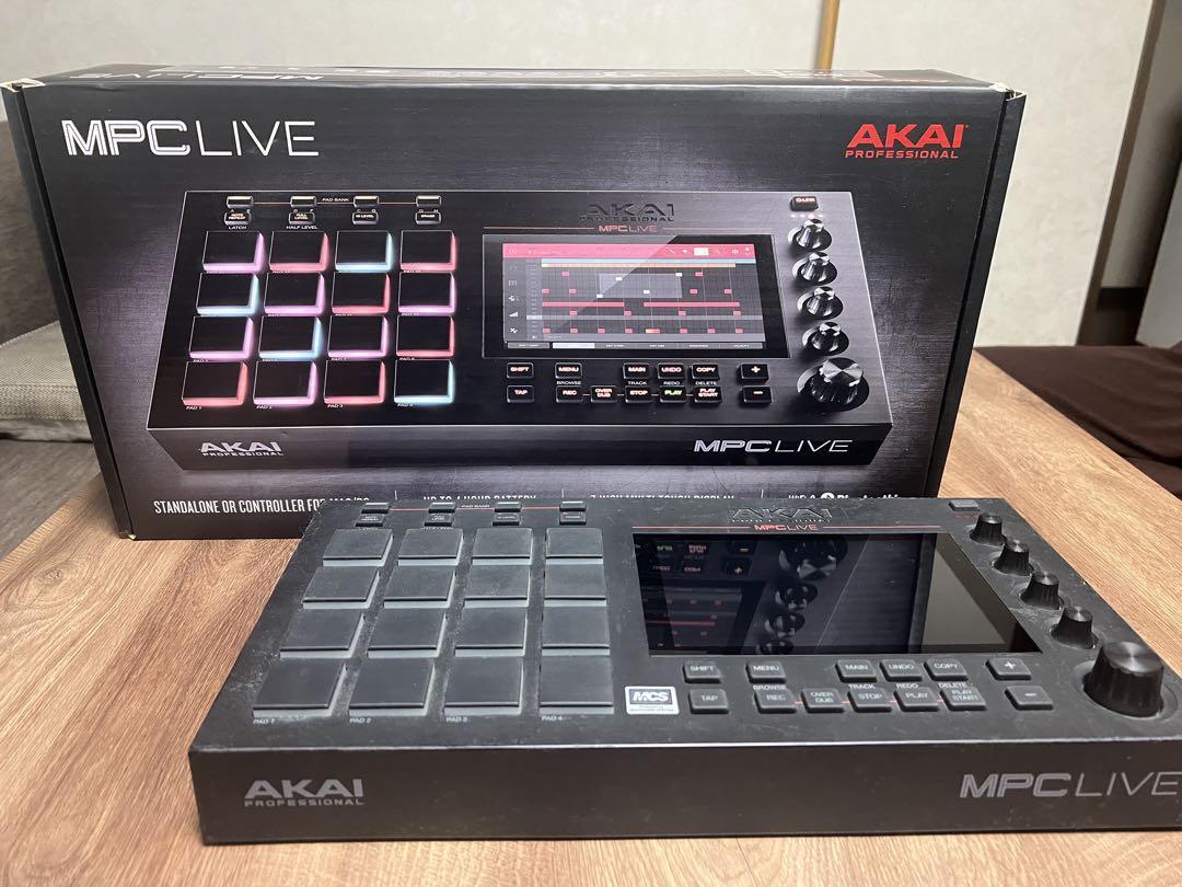 Akai Professional MPC Live Sampler Sequencer Recording Beat Music ...