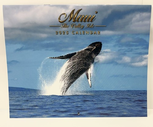 Hawaii 12 Month Calendar 2025 Maui, The Valley Isle | eBay