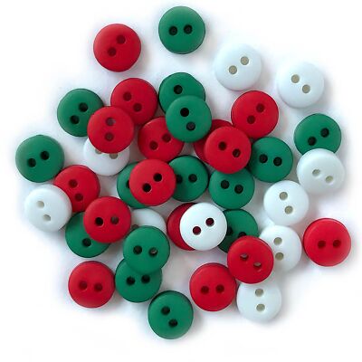 Buttons Galore Tiny Buttons Christmas | eBay