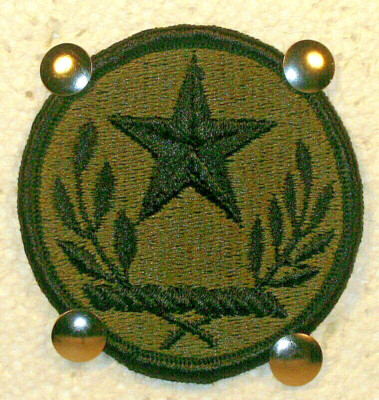 Texas Army National Guard Badge Olive Drab Fatigue Color Patch Insignia ...