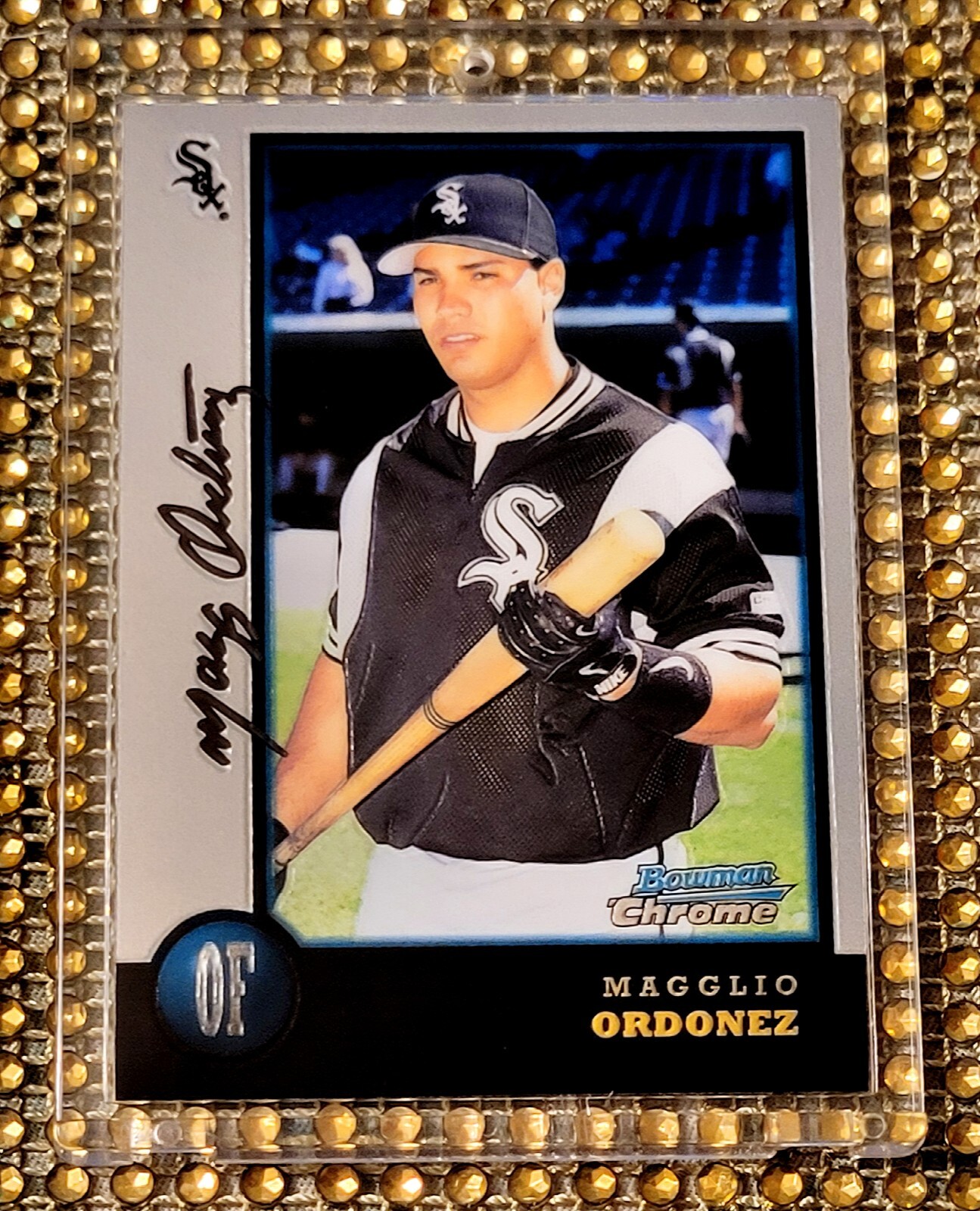 1998 Bowman Chrome Magglio Ordonez RC #185 MINT‼️1-OWNER Detroit Tigers ...