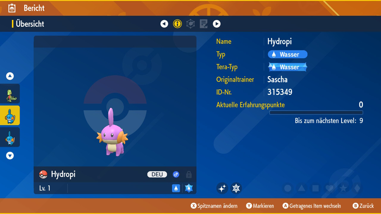 Die 27 Starter Glumanda/Froxy/Feurigel/Felori/Krokel uvm Pokémon ...