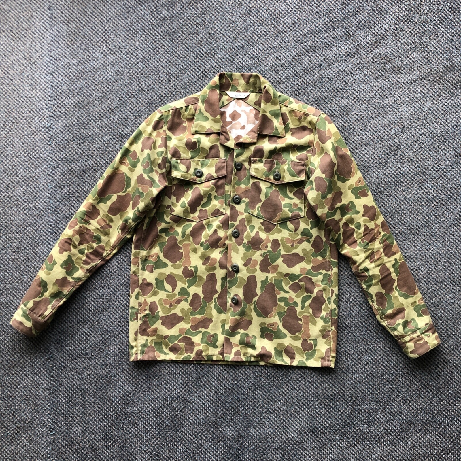 3sixteen, Frog Camo Fatigue Overshirt Herringbone, Ma… - Gem