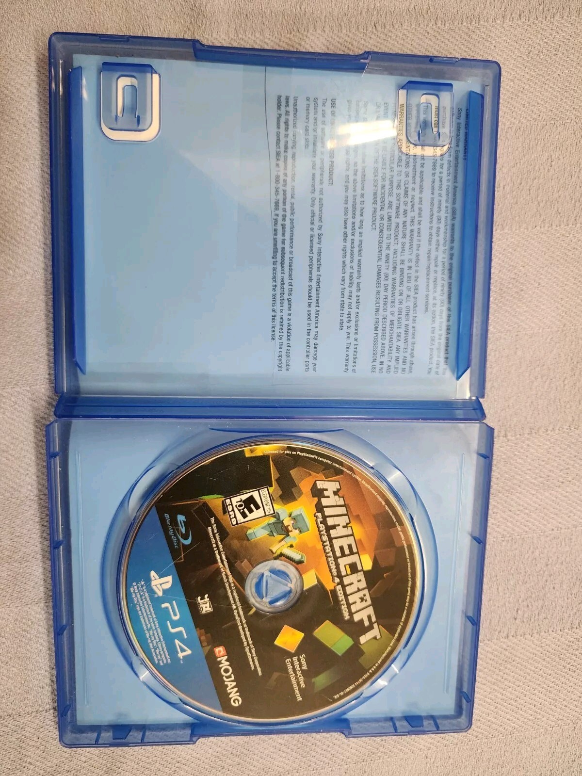 Minecraft (PlayStation 4, 2014) 711719053279 | eBay