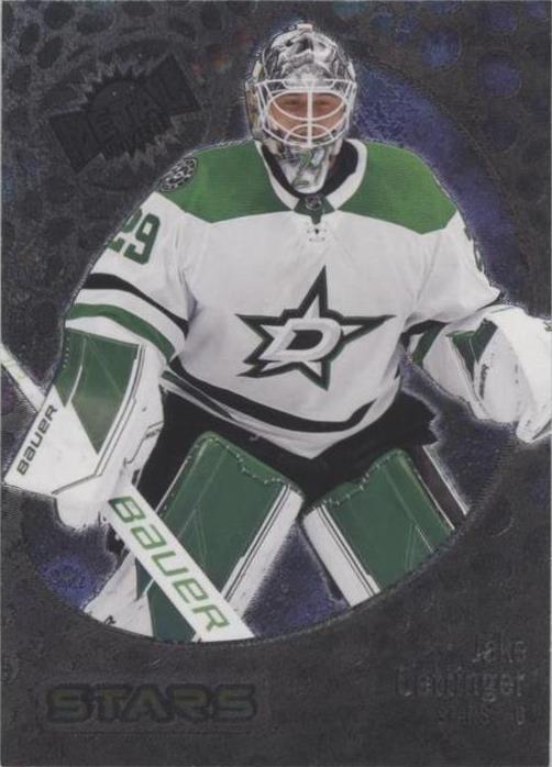 2022-23 Skybox Metal Universe - Stars Jake Oettinger #143 for sale ...