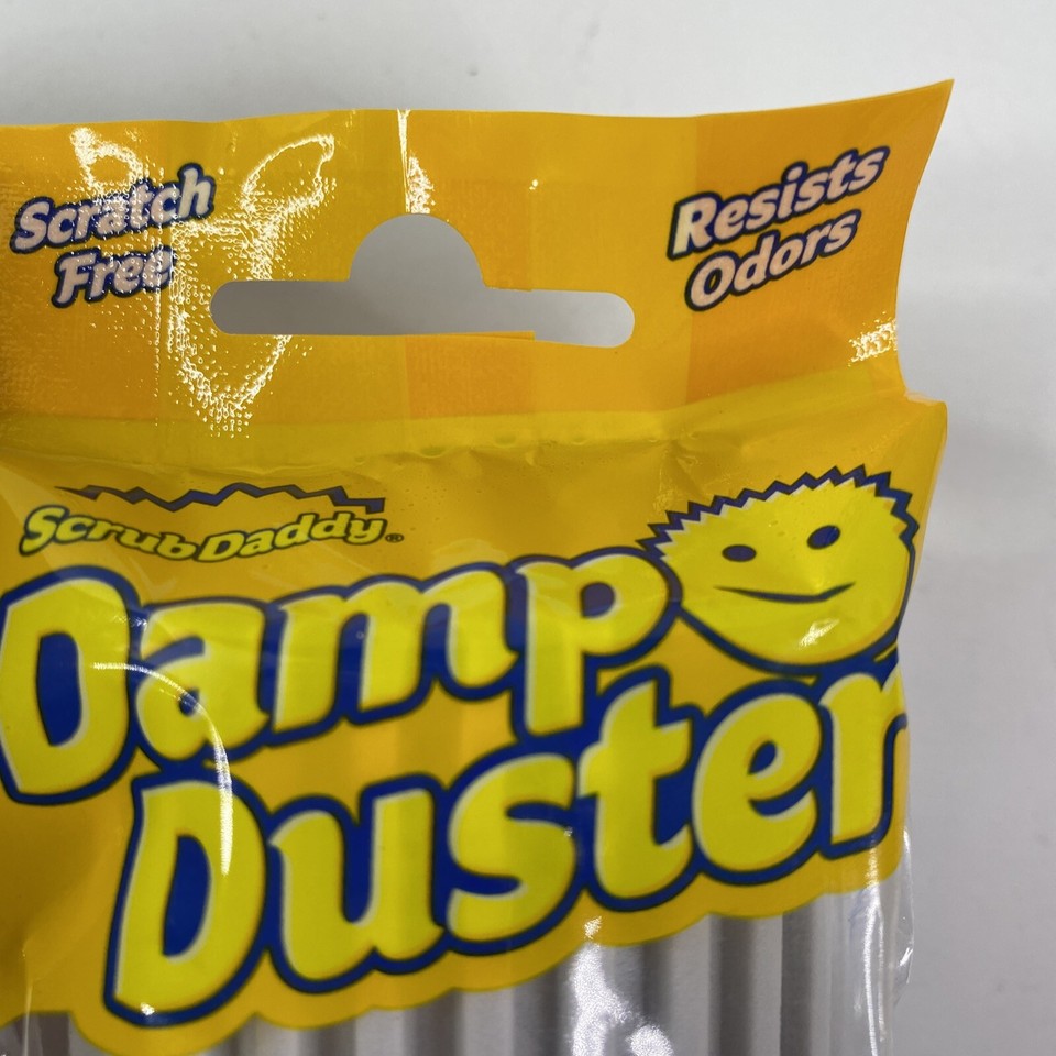 Damp Duster Scrub Daddy Gray New Sealed In Package Cleaning Sponge ...