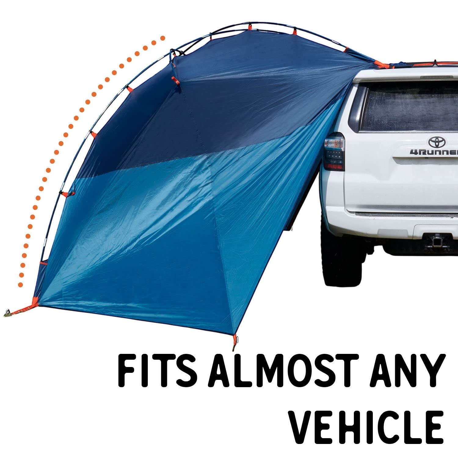Kelty Highroads Overlanding Shelter - Universal Mount Car Camping Tent ...