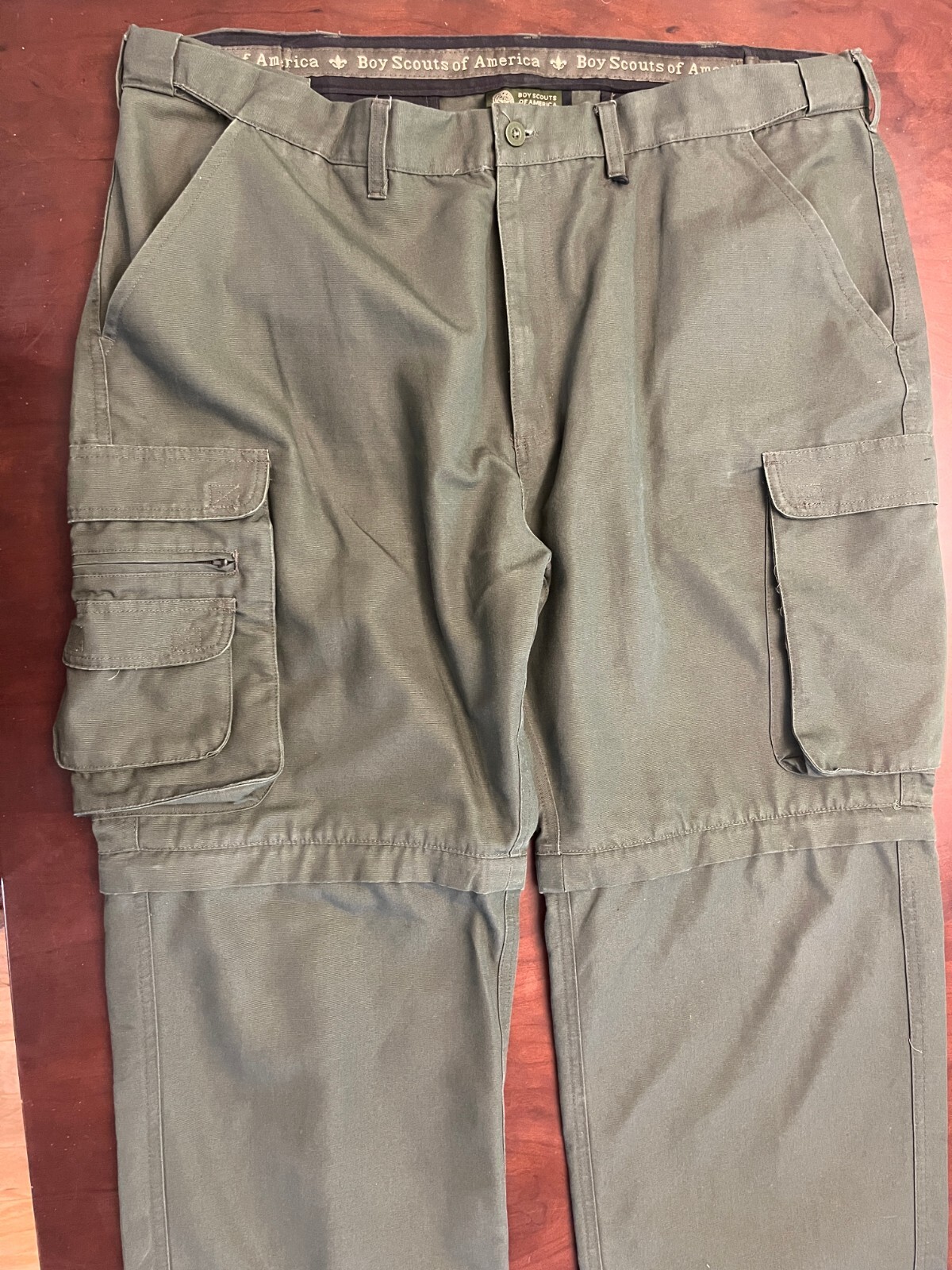 BSA Scouts Switchback Uniform Pants Adult 40 - Gem