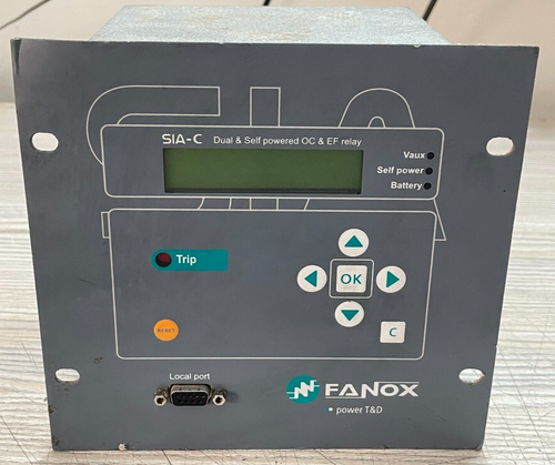 FANOX SIA-C DUAL & SELF POWERED OC & EF RELAY | eBay