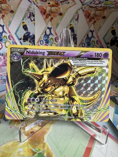 Nidoking BREAK 46/108 - XY Evolutions - Ultra Rare Holo Pokemon Card | eBay