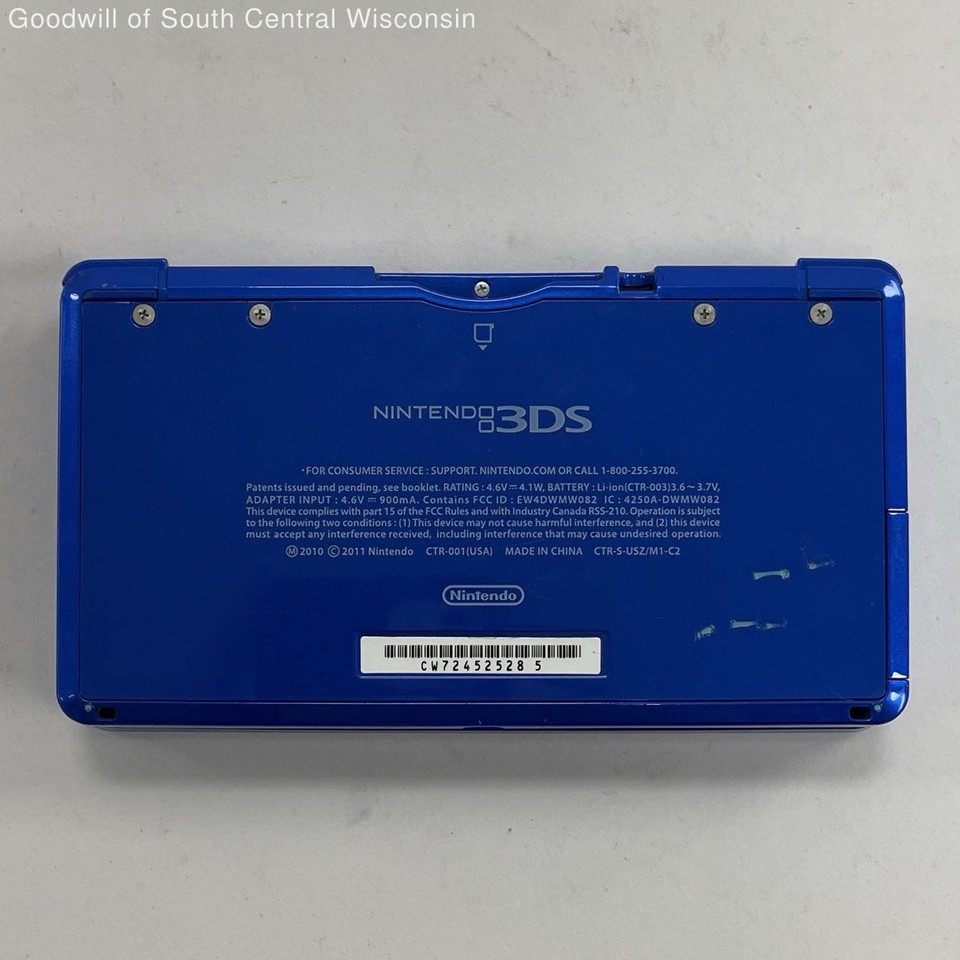 Nintendo 3DS Model CTR-001 (USA) Console Only - Tested | eBay