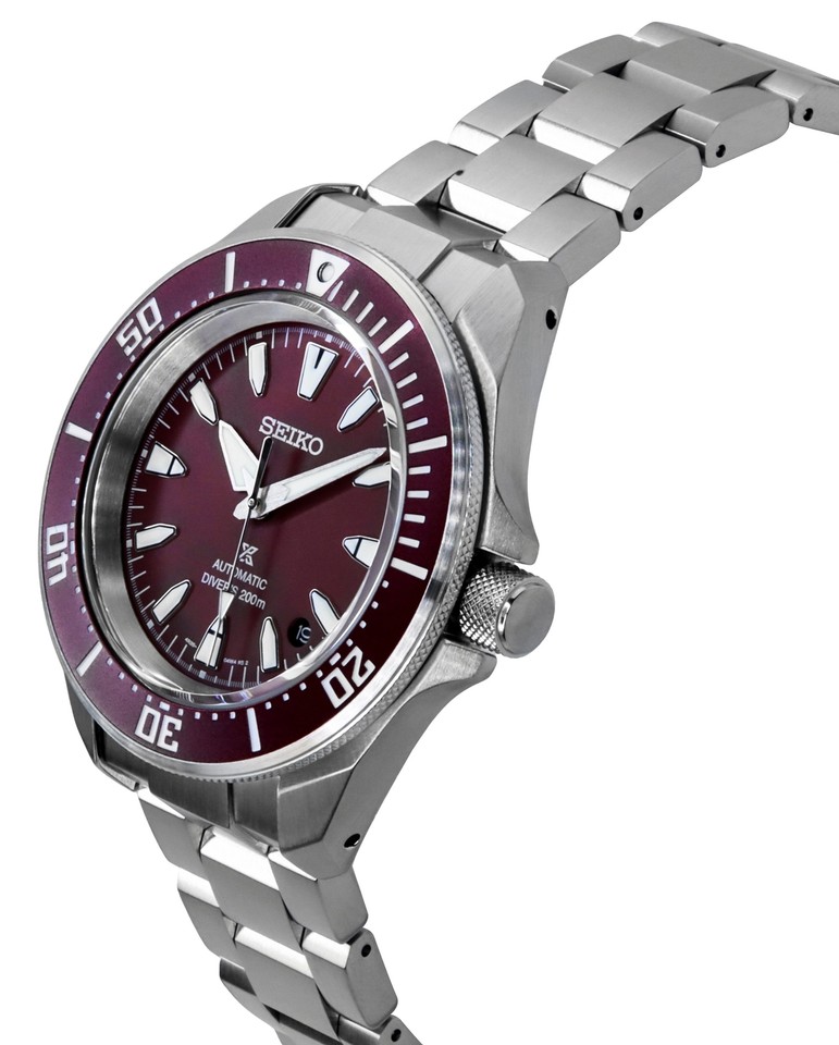 Seiko Prospex Red Dial Automatic Diver's 200M Men's Watch SRPL11K1 | eBay