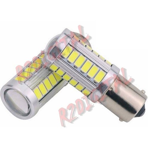LAMPADE LED 1156 BIANCA P21W BA15S RETROMARCIA DRL DIURNE RETRONEBBIA ...