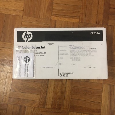 HP GENUINE CE254A Toner Collection Unit for CP3525 | eBay