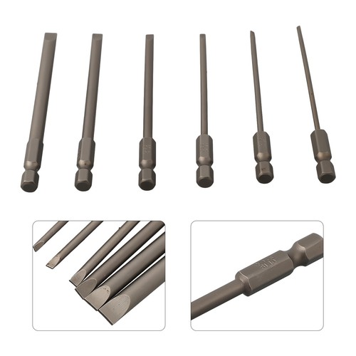 Functional Screwdriver Bits Tools Alloy Steel Convenient Cross Electric ...
