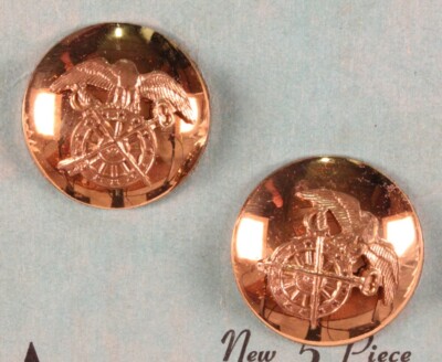 Army Enlisted Collar Pin: Quartermaster Corps - domed pair on card | eBay