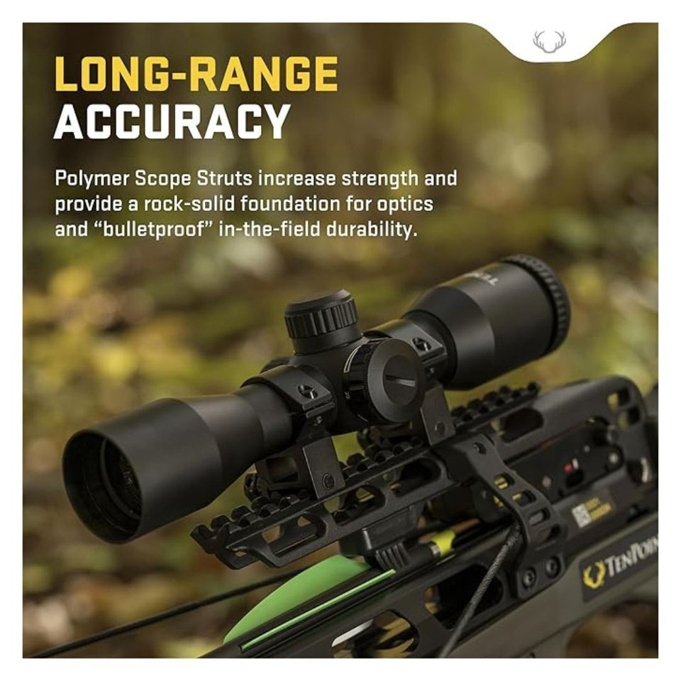 TenPoint Venom X Crossbow with ACUslide and Pro-View 400 Scope Moss ...