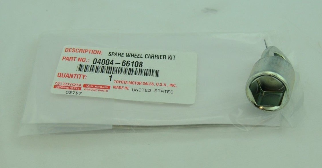 Genuine Toyota Sienna Highlander Spare Wheel Carrier 04004-66108 for ...