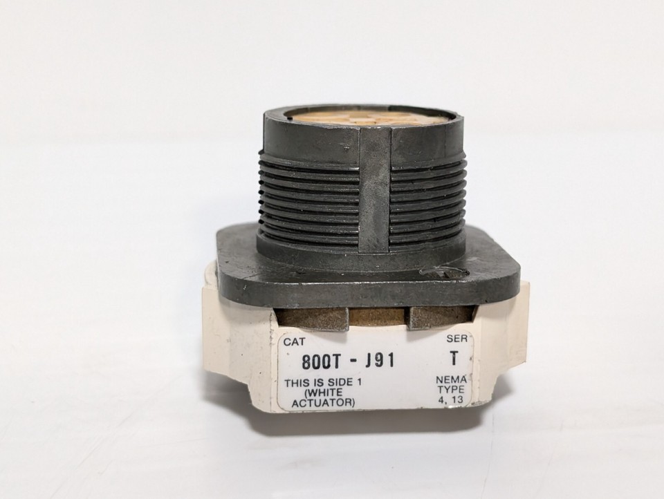 Allen Bradley 800T-J91 Selector Switch, Ser T, 3 Position, w/o Cap/Knob ...