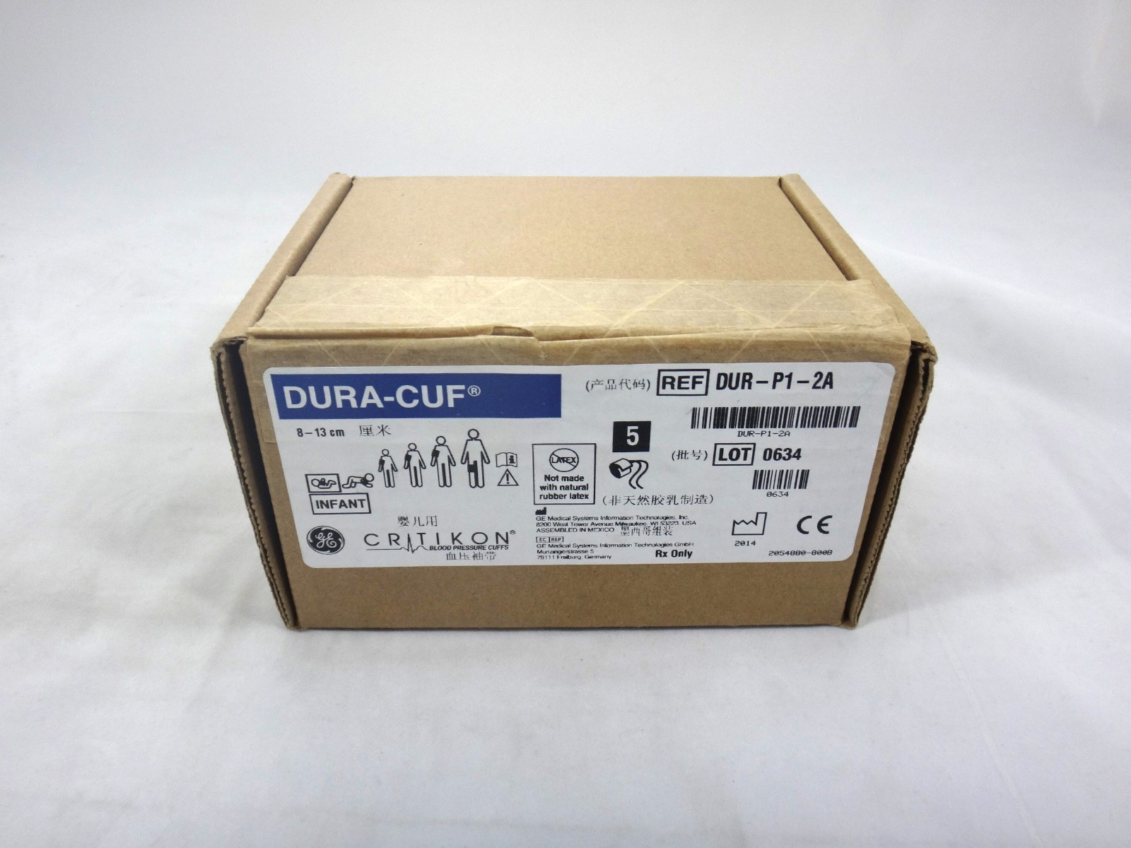 GE Critikon DURA-CUF, Small Adult BP Cuff, DUR-P1-2A (SINGLE CUFF) | eBay