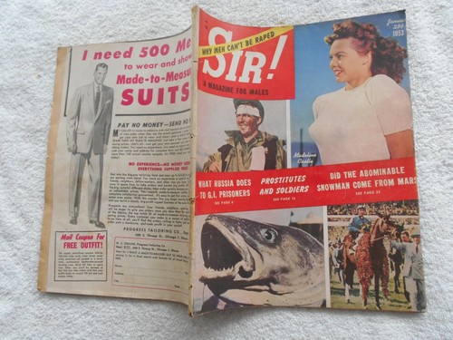 SIR ! Magazine-JANUARY,1953 | eBay