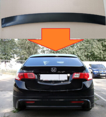 for Acura TSX Rear Window Roof Spoiler Rear Wing Visor Honda Accord ...