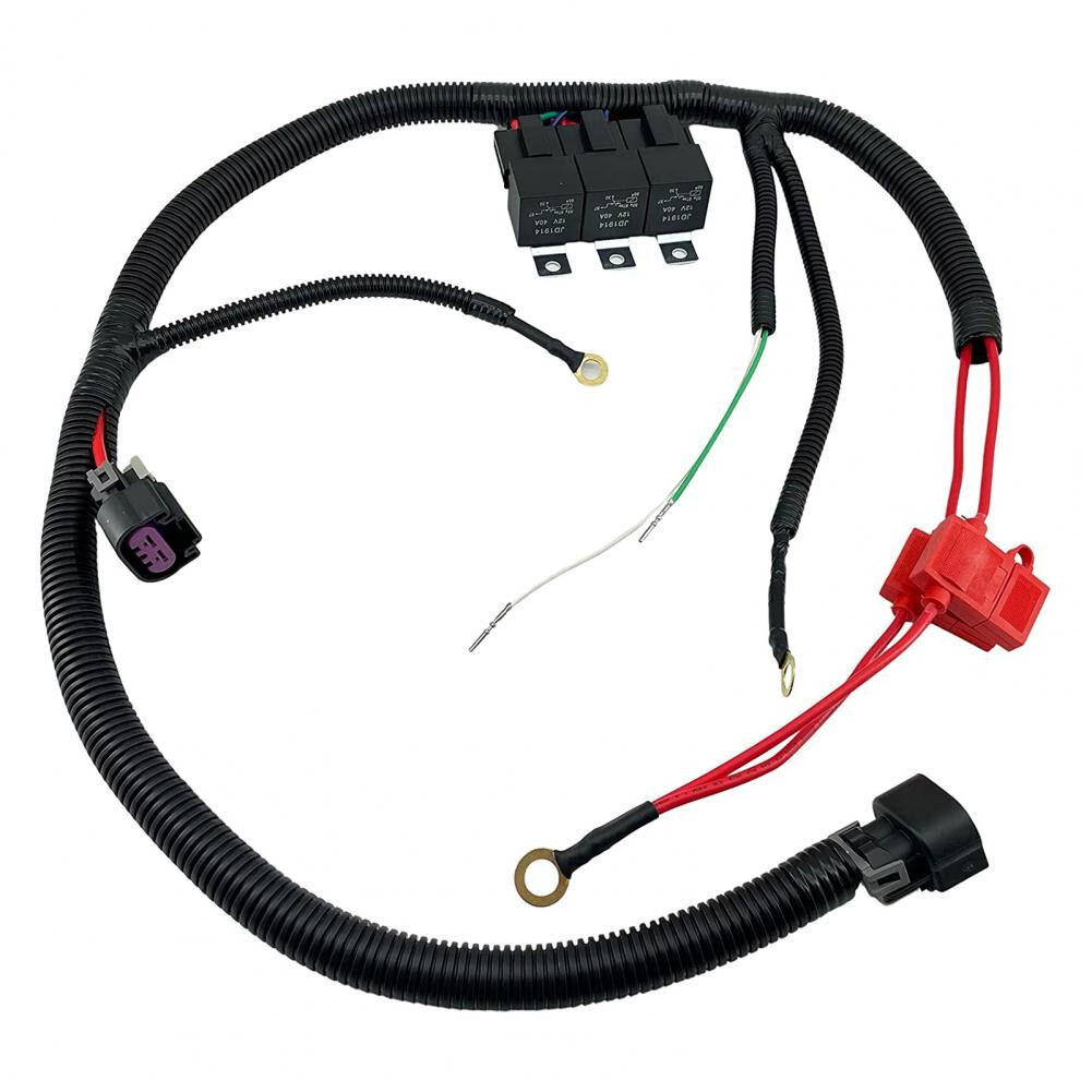 Practical Dual Electric Fan Upgrade Wiring Harness Fit For 1999–2006 ...