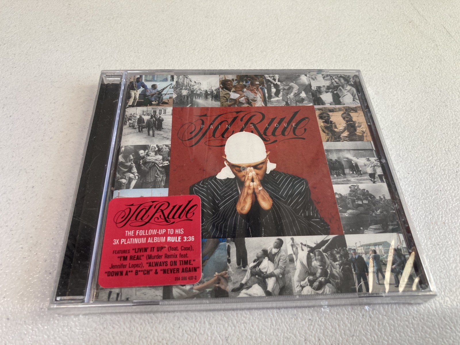 Pain Is Love Edited by Ja Rule CD 2001 Def Jam Brand New Sealed ...