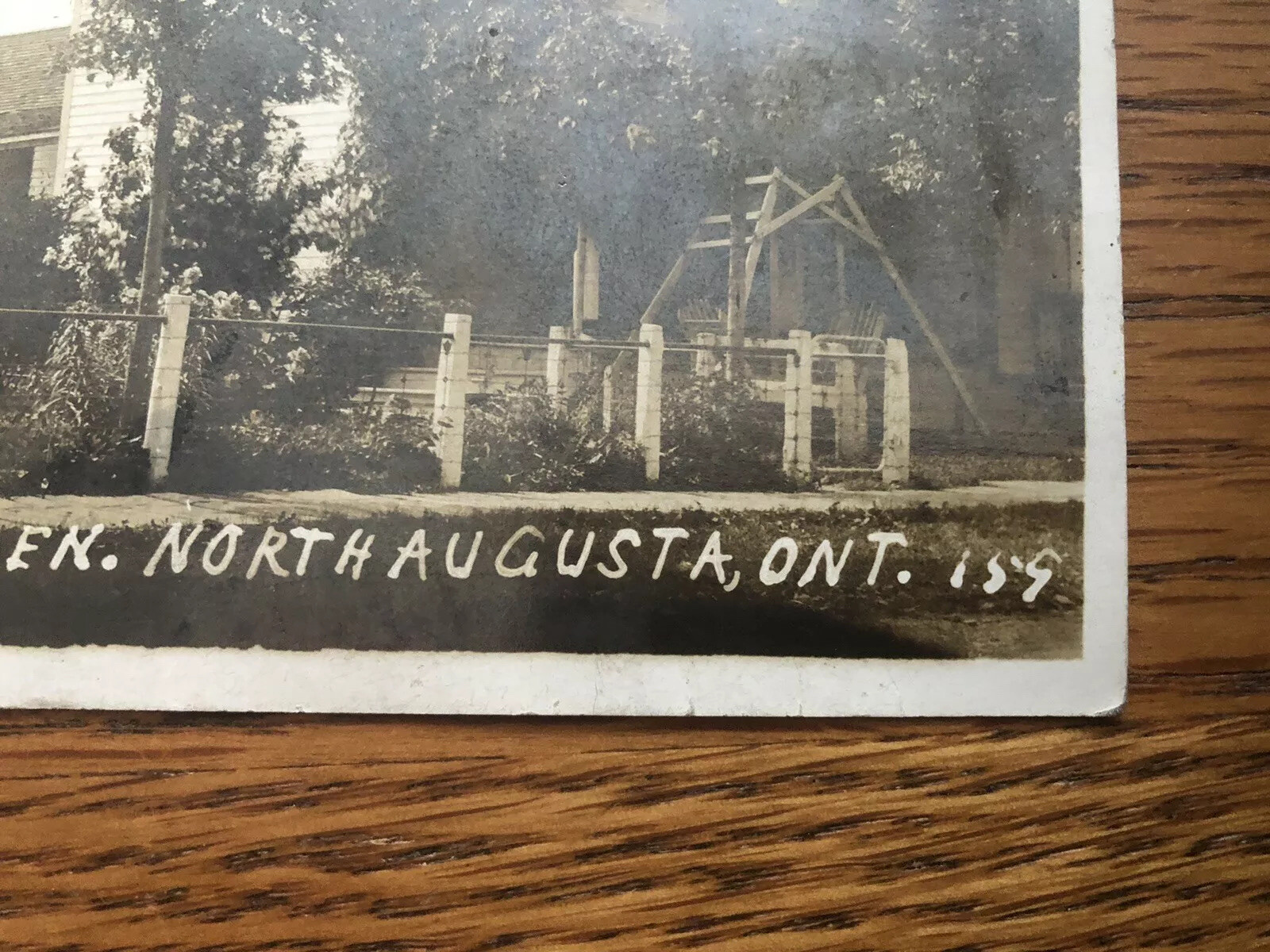 Vintage Real Photo Postcard, North Augusta Ontario Canada Residence ...