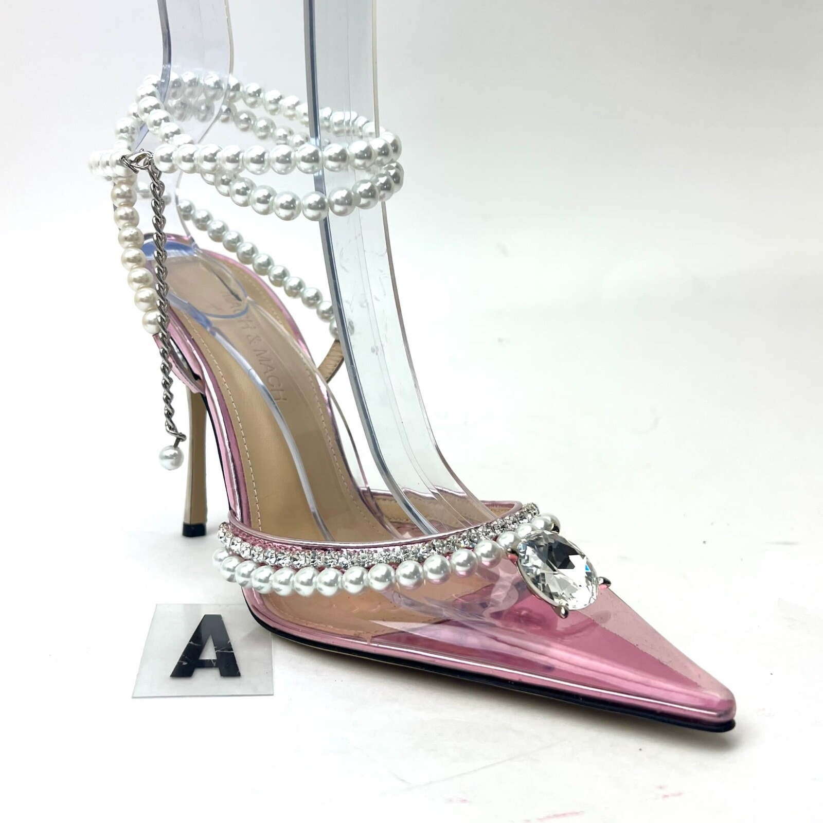 MACH & MACH Diamond of Elizabeth Imitation Pearl Poin… - Gem