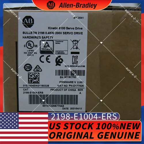 New Factory Sealed AB 2198-E1004-ERS Kinetix 5100 Servo Drive Free ...