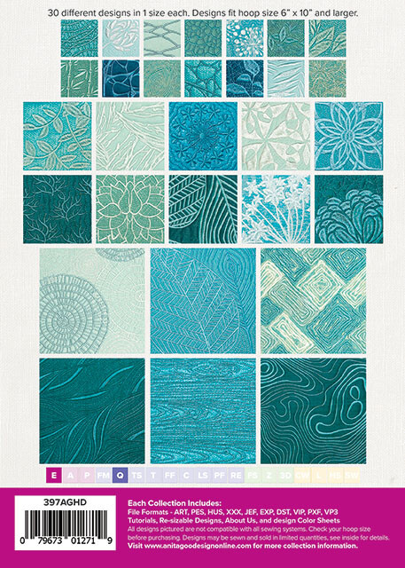 Nature Patchwork Anita Goodesign Embroidery Design Machine CD | eBay