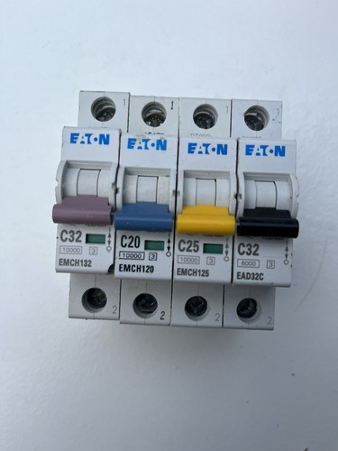 Eaton MCB Type C 25A Single Pole C25 Breaker* | eBay UK