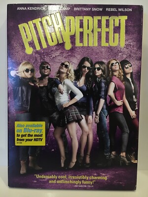 Pitch Perfect (DVD, 2012) Anna Kendrick! Rebel Wilson! Slipcover! New ...