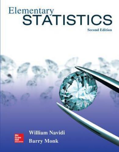 Elementary Statistics (Text Only) by Author 9780077836351 | eBay