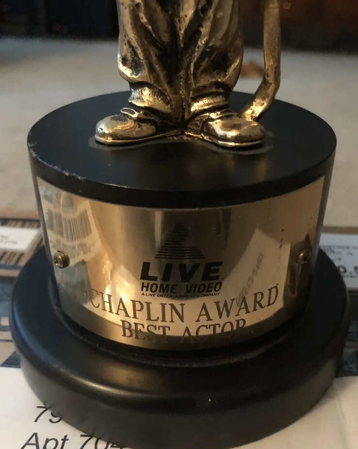 Charlie Chaplin Award Statue. VERY RARE!!ONLY 7 EVER MADE!! See ...