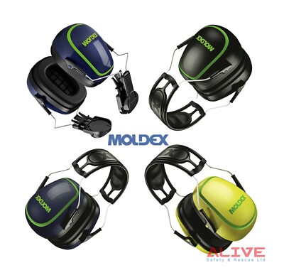 MOLDEX Earmuffs Adjustable Ear Defenders Lightweight Headband M4, M5 ...