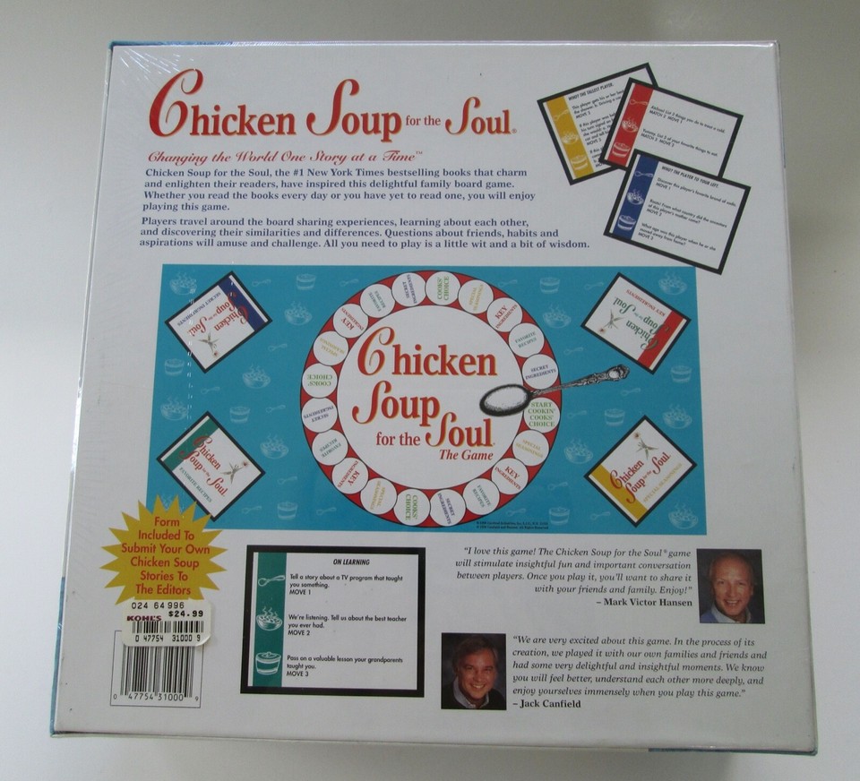 CHICKEN SOUP For The Soul THE GAME From 1999 Feel-Good Fun / FACTORY ...